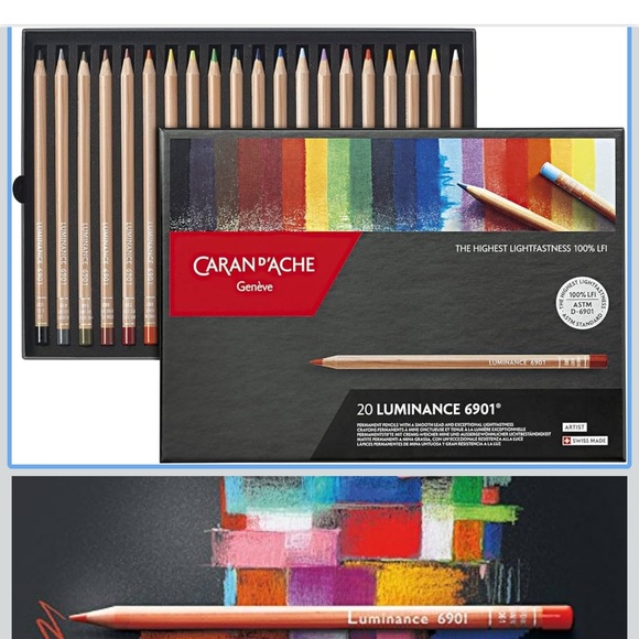 Caran d'Ache | Office | Nwt Creative Art Caran Dache Luminance Colored ...